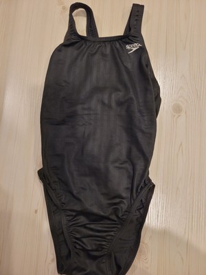 Women's Speedo Aquablade Recordbreaker One Piece Black, Tech Suit, Size ...