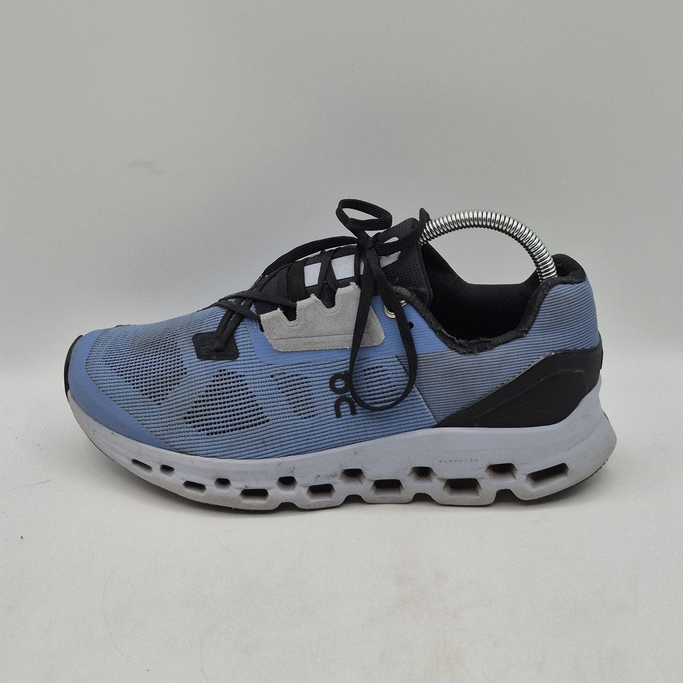 On Cloud stratus Running Shoes Womens Sz 10 Blue Black Helion CloudTec ...