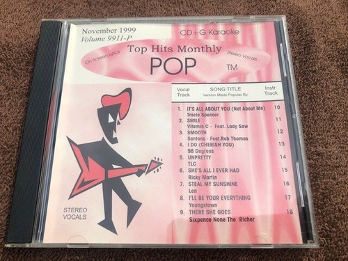 Top Hits Monthly THM-P9911 CD+G Karaoke - Pop November 1999 | eBay