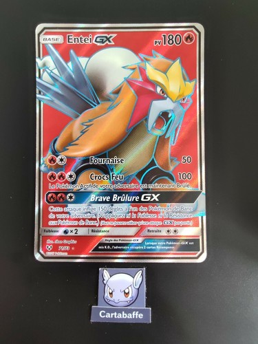 Carte Pokémon Entei GX 71/73 Full Art SL3.5 Légendes Brillantes NEUF | eBay