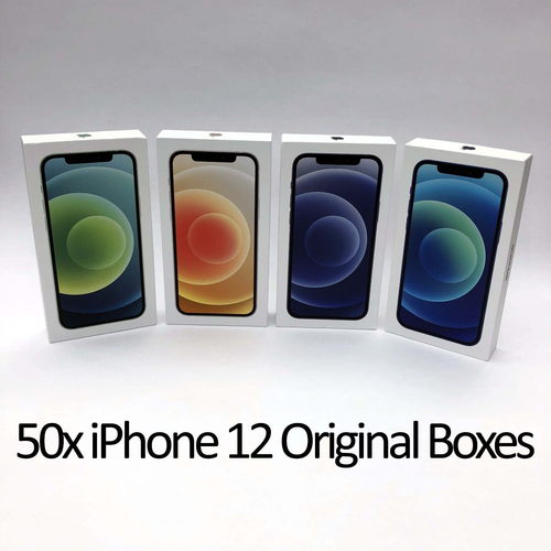 Original Apple iPhone 12 empty box only Quantity 50 Bulk Wholesale ...