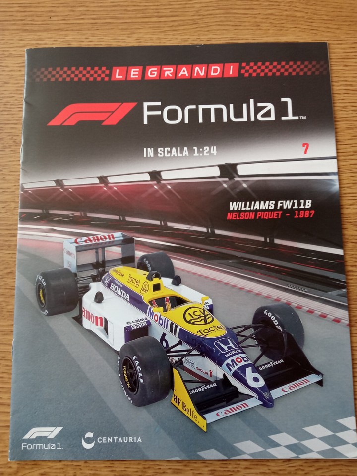 FASCICOLO LE GRANDI FORMULA 1 - CENTAURIA - LEGGENDARIE AUTO DA CORSA ...