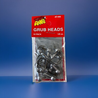 Arkie Grub Heads - 1/8 oz - 10 pack - Bloodline AT-495 | eBay