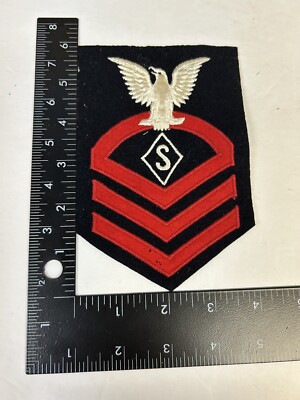 MH156 Original WW2 US Navy Specialist Rate S Shore Patrol CPO IR29B | eBay