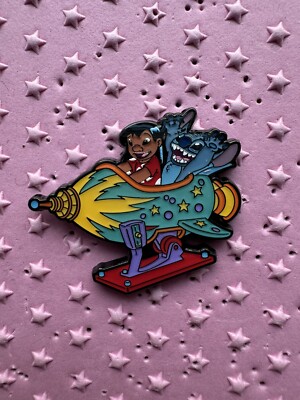 2025 Disney Loungefly Lilo & Stitch Rocket Ship Pin | eBay