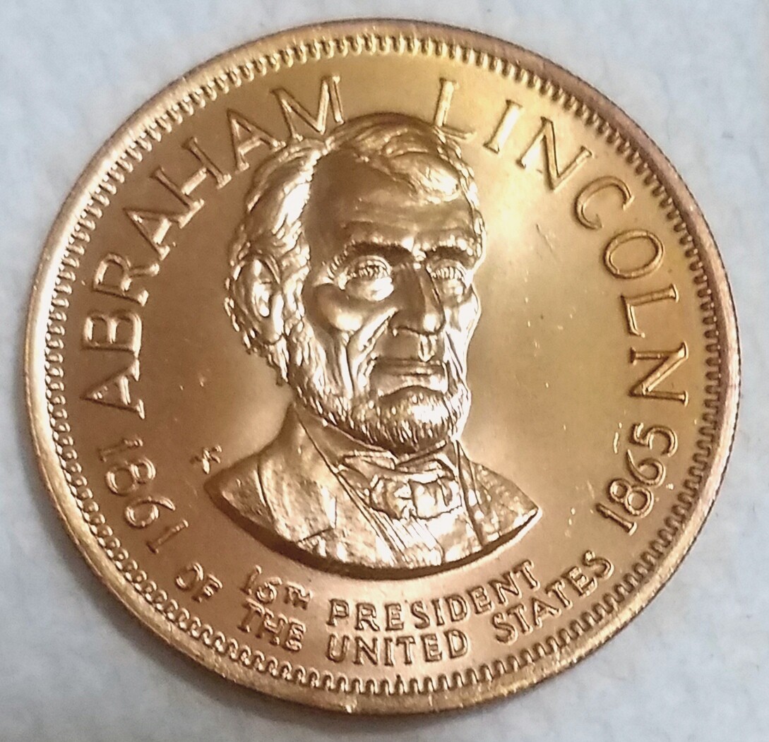 1968 PRESIDENTIAL HALL OF FAME *COMMEMORATIVE* COIN / TOKEN (You Select ...