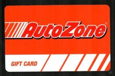 AUTOZONE Classic Logo Collectible ( 2017 ) Gift Card ( $0 ) | eBay