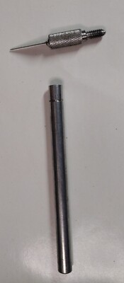 VINTAGE precision knife replacement metal handle 6" including blade ...