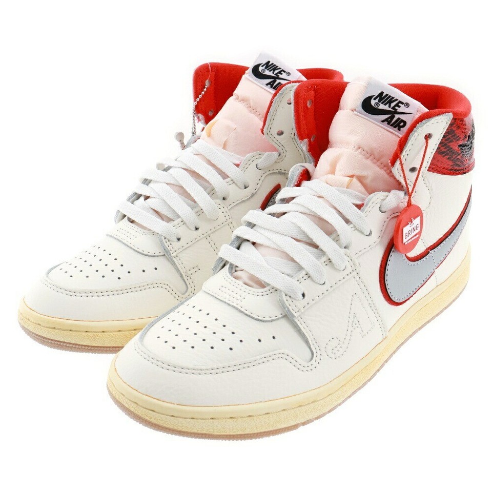 Nike Awake Ny Jordan Air Ship Airship High Cut Sneakers Red/White 27 ...