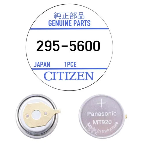 Citizen Eco-Drive 295-56 MT920 Rechargeable Battery Genuine New Sealed ...