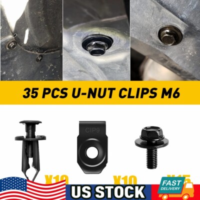 Splash Shield Guard Bumper Hardware Kit Body Bolt Clip For INFINITI G35 ...