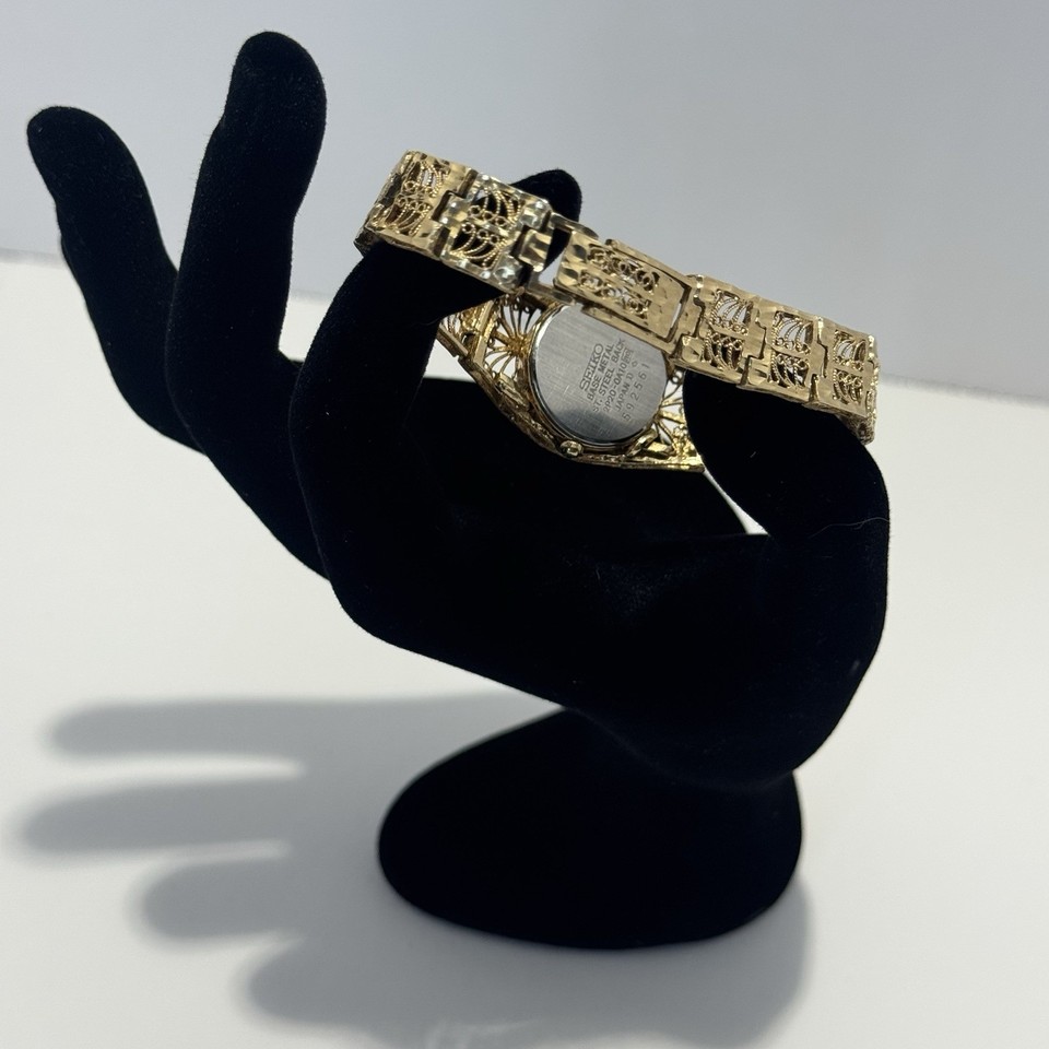 Vintage 14k Women’s Solid Gold Bracelet With Removable Watch - 22.4g ...