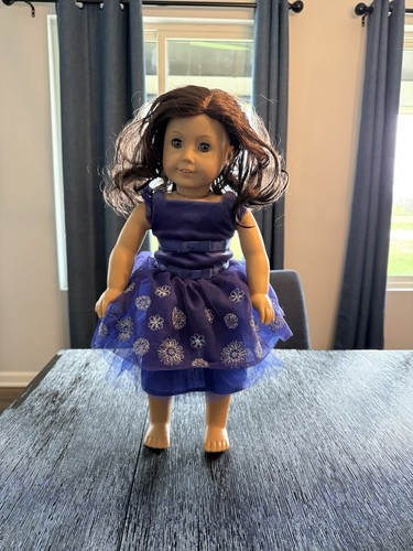 American Girl Doll Ruthie Smithens 18”Doll Retired With Blue Snowflake ...