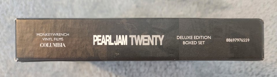 Pearl Jam Twenty PJ20 DVD 3-Disc Deluxe Edition Box Set Ten Club Eddie ...