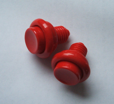 Red flipper buttons for pinball machines PAIR - NEW! | eBay