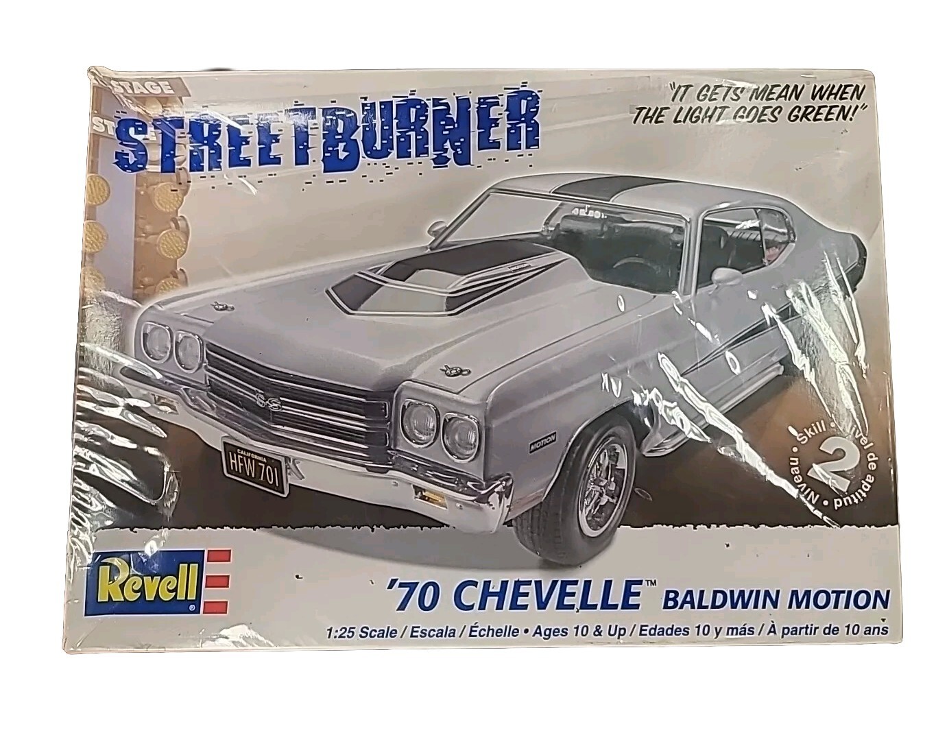 NEW! Revell '70 Chevy Chevelle Baldwin Motion Streetburner 1/25 scale ...