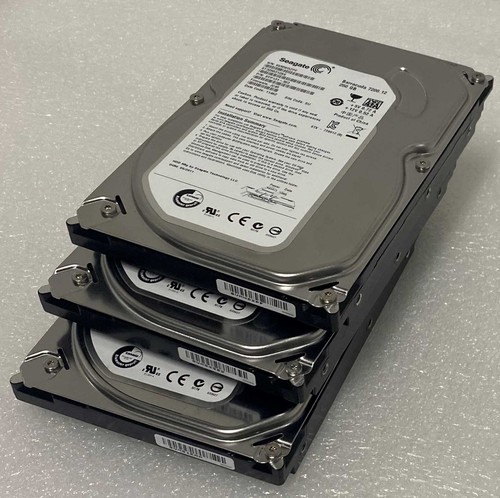 Lot of 3x Seagate ST3250312AS 250GB 7200RPM 3.5" SATA Hard Drive | eBay