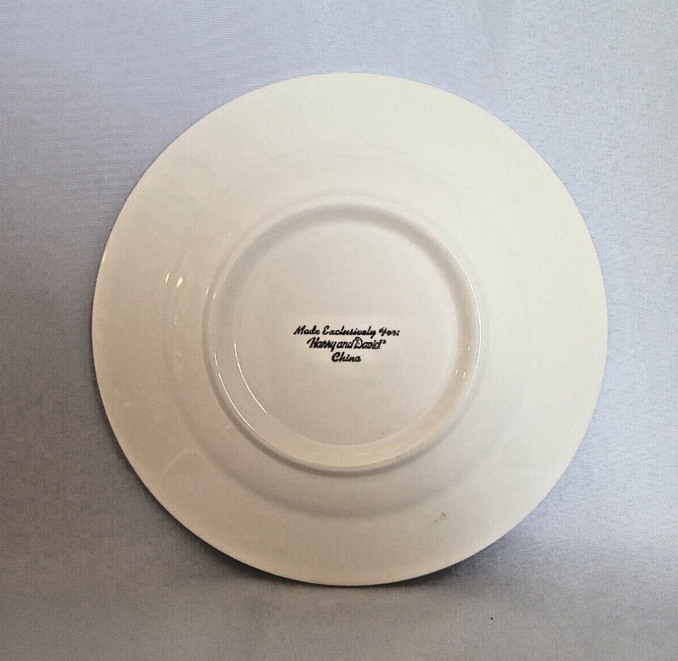 Harry and David China 8.25" Dessert Appetizer Plate - Pink Tulip | eBay