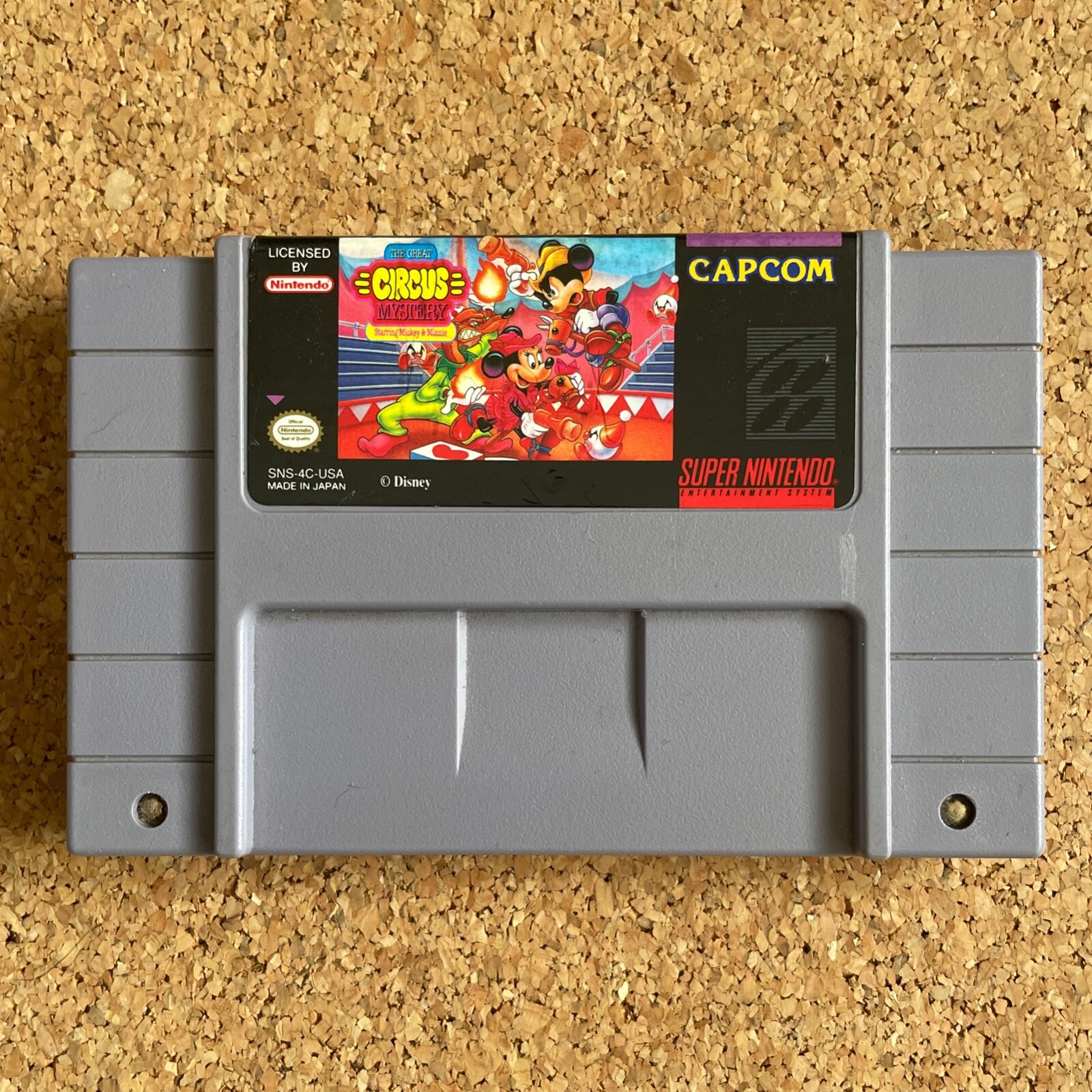The Great Circus Mystery Mickey Mouse (Super Nintendo, SNES 1994 ...