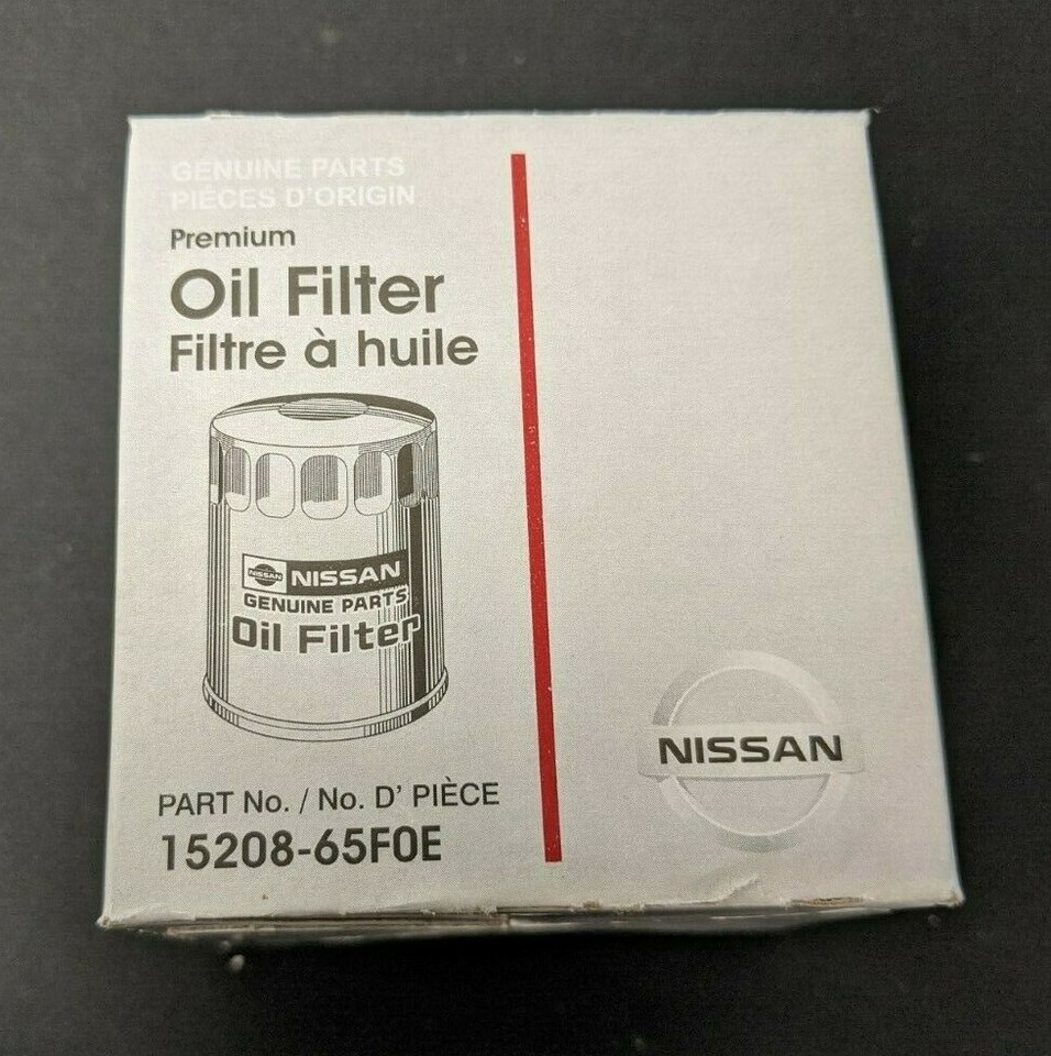 GENUINE OEM Nissan Engine Oil Filter Drain Plug Washer (15208-65F0E ...
