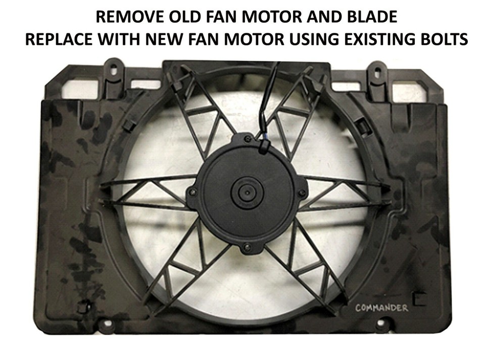 CAN-AM MAVERICK X3 SPAL HIGH PERFORMANCE COOLING FAN (2017-2020) OEM ...