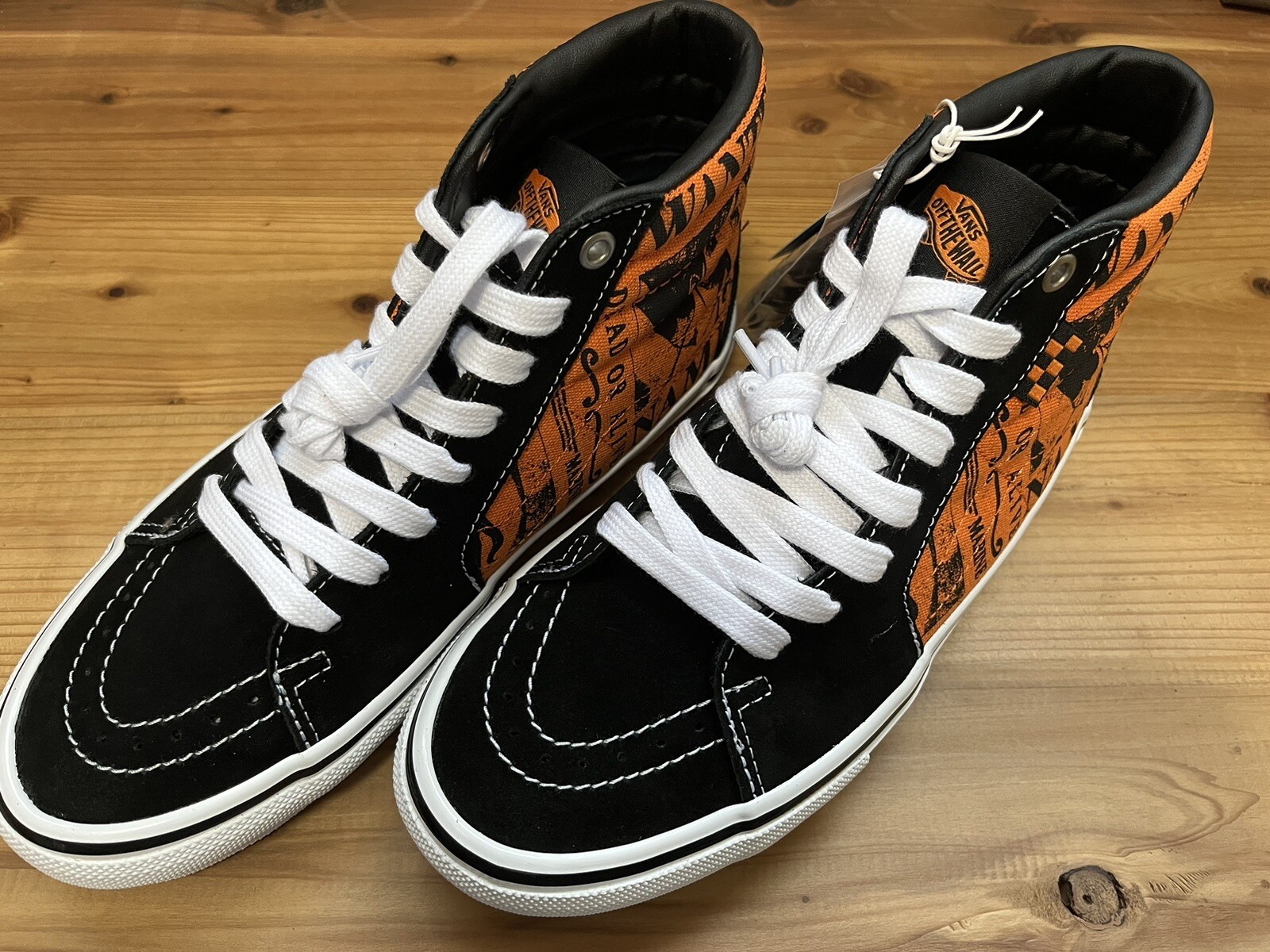 Size 11 - VANS Sk8-Hi Nami Orange for sale online | eBay