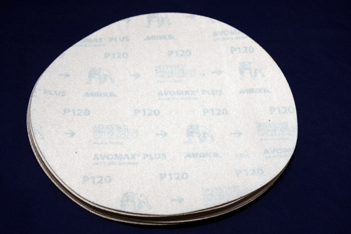 300mm 12 inch SANDING DISCS Quality MIRKA Pads Hook and Loop Sandpaper ...