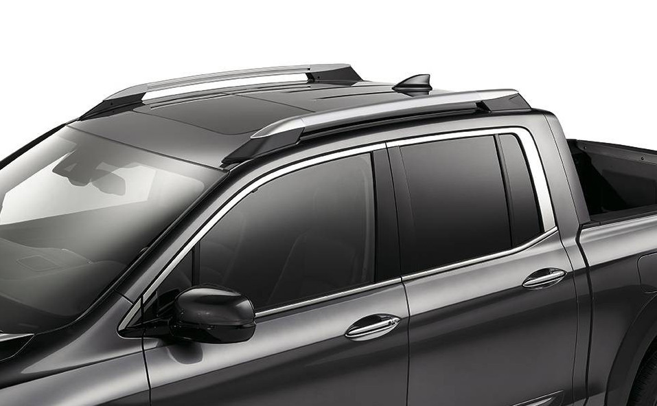Genuine OEM Honda Ridgeline Silver Roof Rails 2017 - 2024 Roofrails ...
