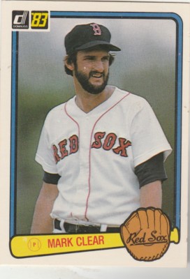 FREE SHIPPING-MINT-1983 Donruss #361 Mark Clear RED SOX | eBay