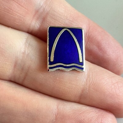 Vintage Blue Gateway Arch Pin Tie Tack – St. Louis Missouri Souvenir | eBay