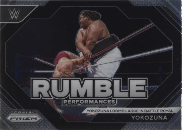 2024 Panini Prizm WWE - Rumble Performances Yokozuna #3 for sale online ...