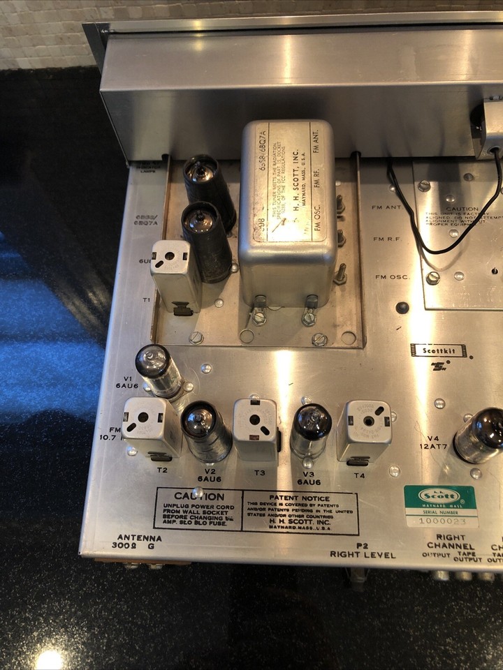 Scott Stereomaster LT-110B FM MPX Stereo Tube Tuner Perfect Working Condition | eBay