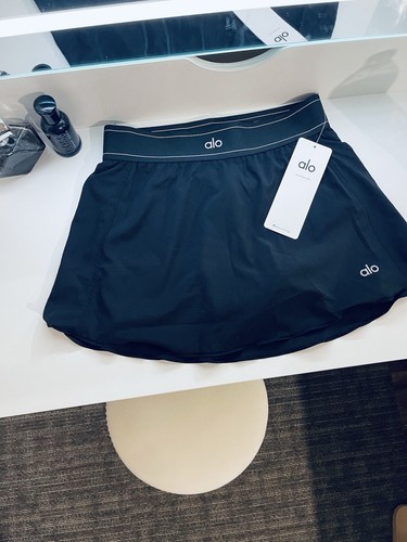 Alo Yoga High Speed Mini Skirt - Black / Size S(4-6) | eBay