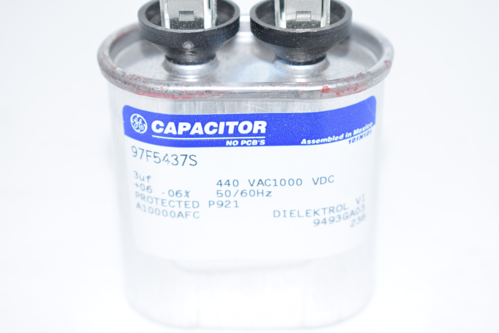 NEW GE 97F5437S CAPACITOR TYPE GENERAL PURPOSE 3uf 440VAC 1000VDC | eBay