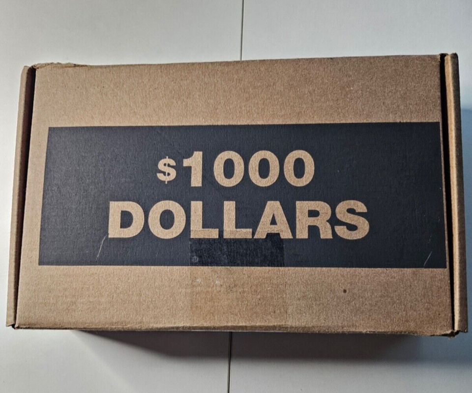 Sealed bank roll $25 FV fed Loomis dollar coins Sacajawea Susan B ...