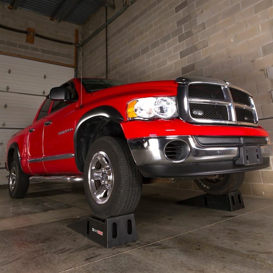 Black Widow PSR295 Set of Two Plastic Car Service Ramps | eBay