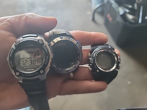 Casio Digital Wave, Armitron WR330 & MZ Berger Lot Of 3 | eBay