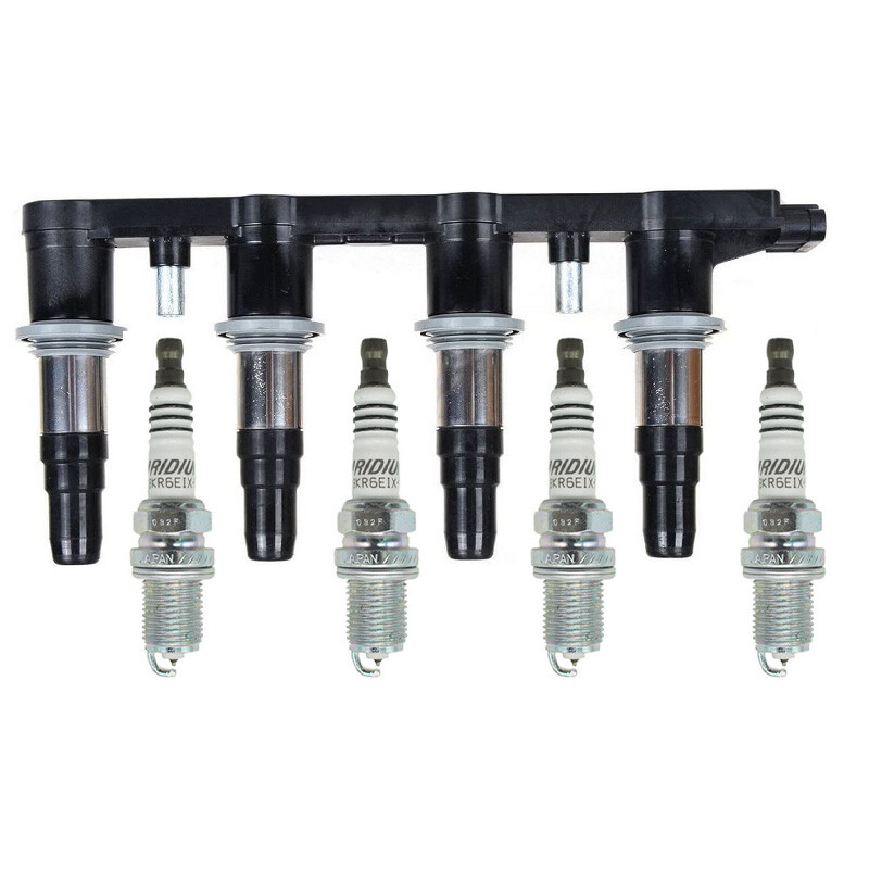 Ignition Coil + 4x Spark Plug for 2011-2015 Chevrolet Cruze Sonic 1.8L ...