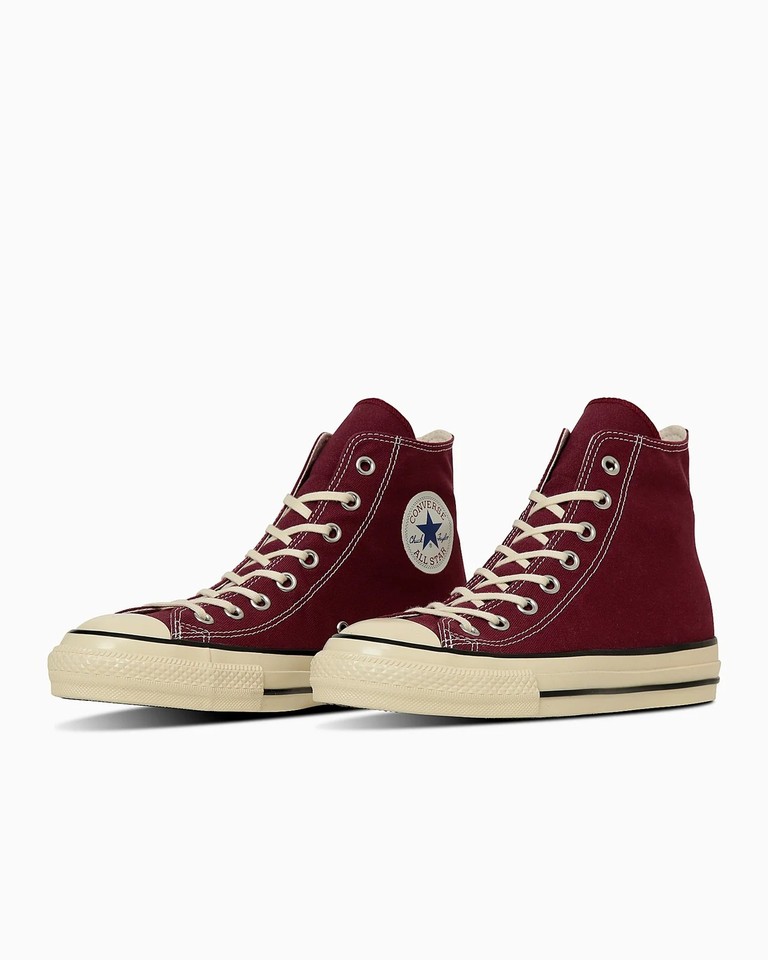 CONVERSE ALL STAR AGED AC HI Dark Cherry Chuck Taylor Japan Exclusive ...