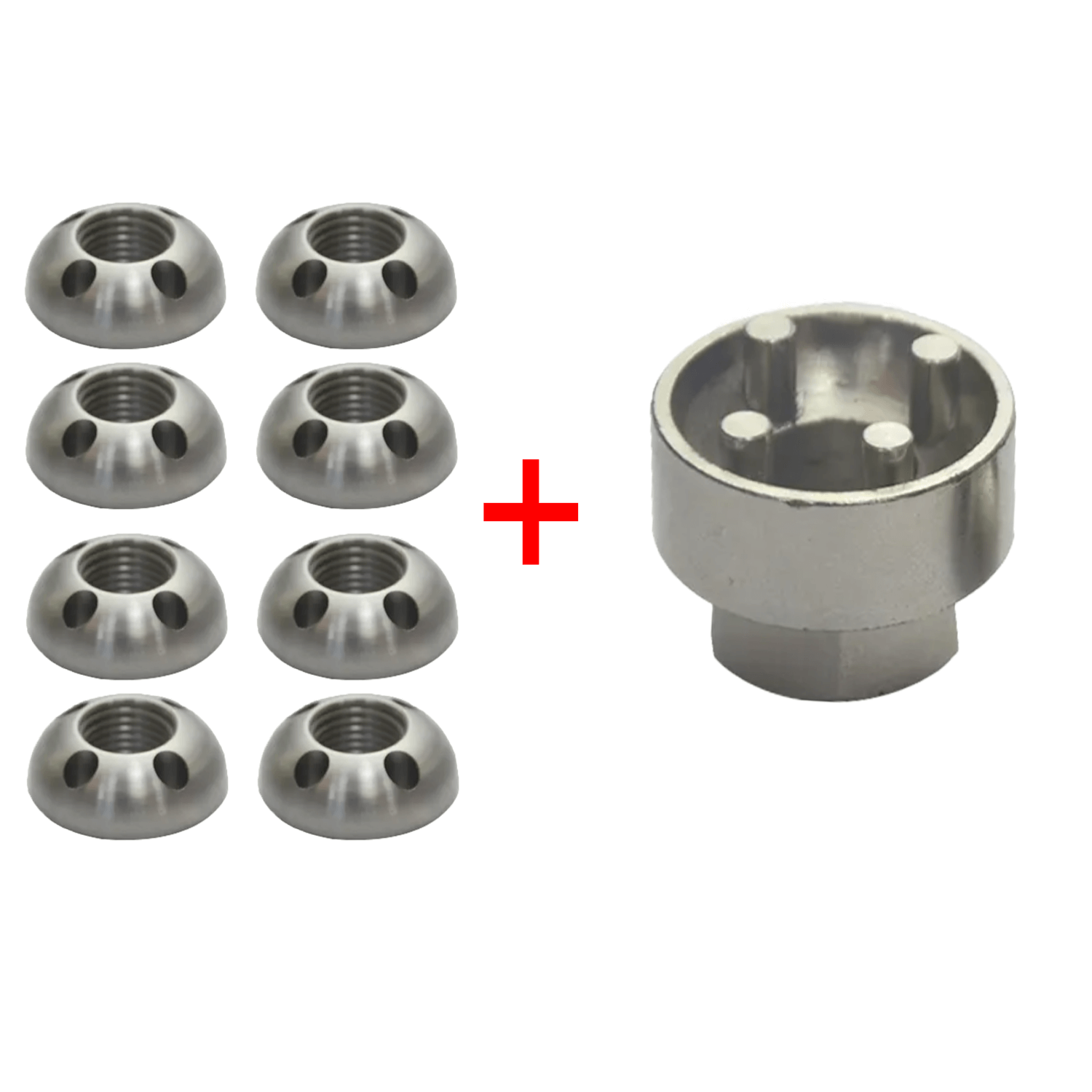 Edelstahl Anti-Diebstahl Muttern M6-M10 | Sicherheit für Auto, Dachzelt ...