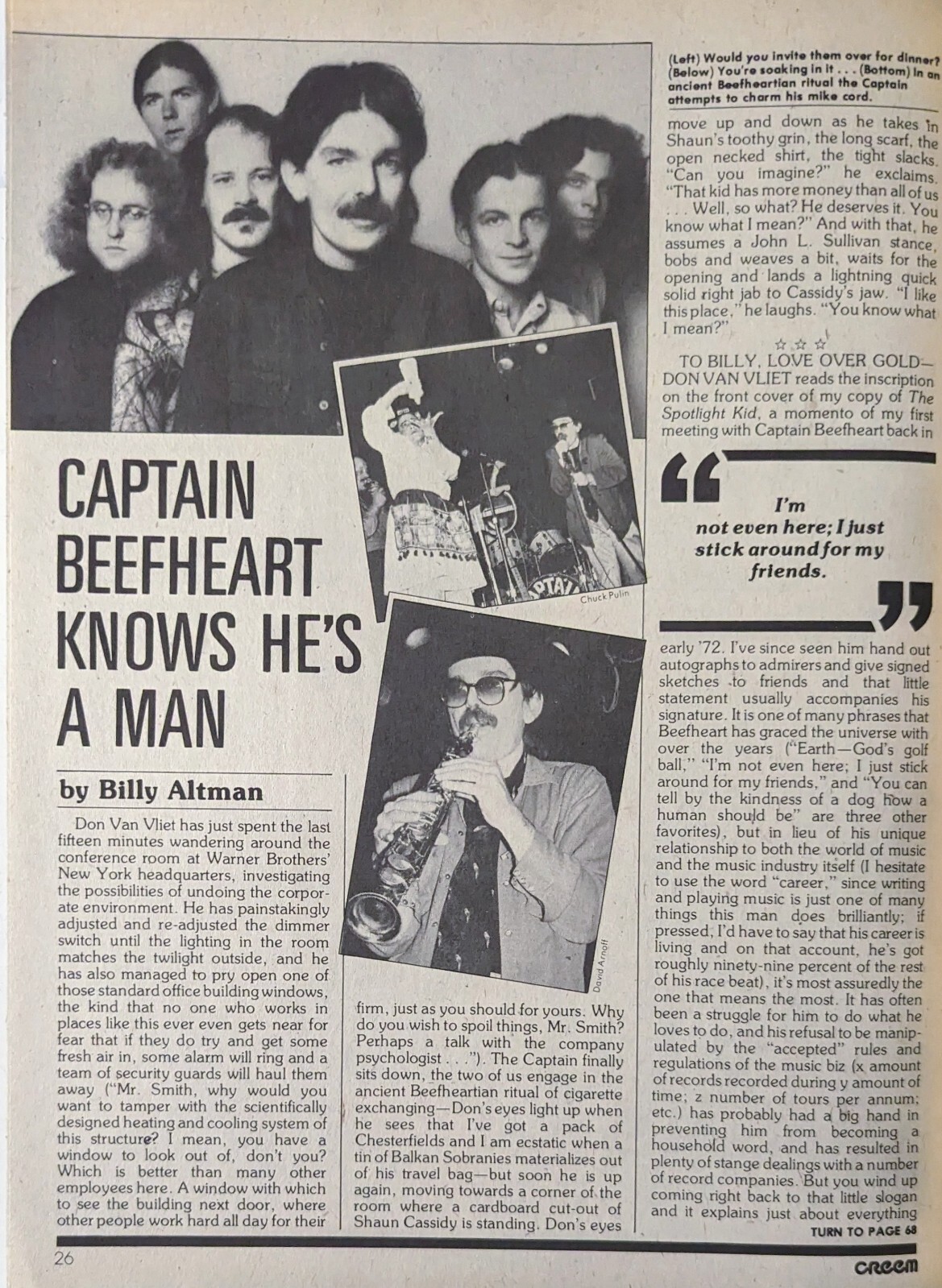 Creem Magazine April 1979 Blues Brothers, KISS, J. Giles Band, Capt Beefheart | eBay