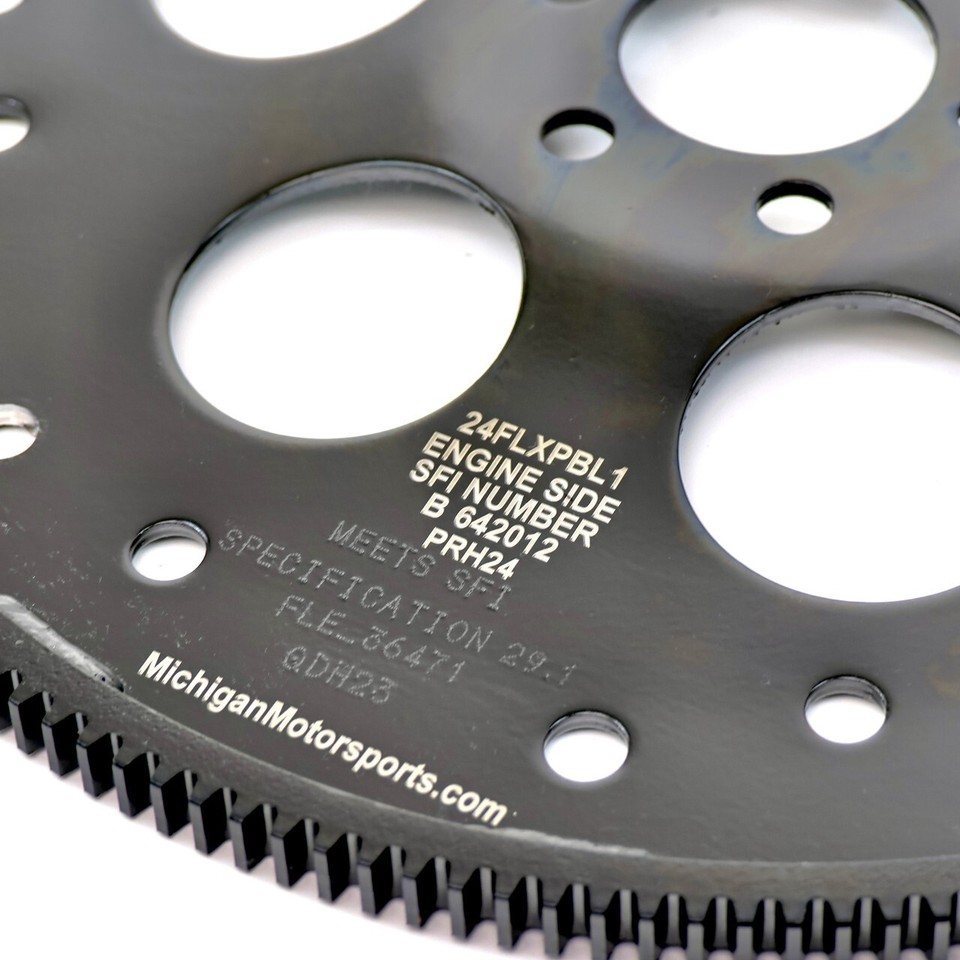 Michigan Motorsports Black LS Flexplate 6-Bolt Dished SFI 29.1 Quick ...
