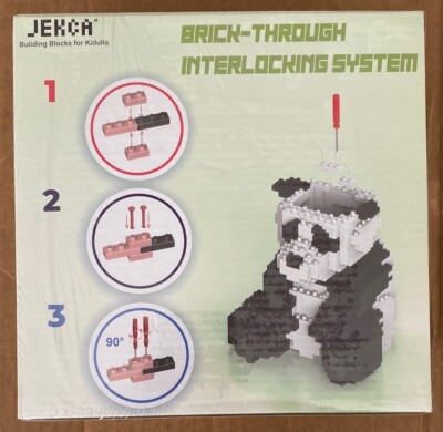 JEKCA Brick Giant Panda 01S Building Blocks for Kidults SEALED, BRAND ...