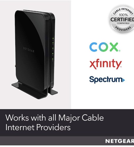 NETGEAR CM500 Cable Modem Compatible With All Cable Providers | eBay