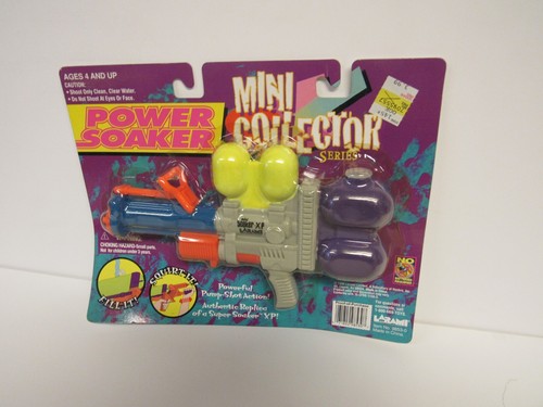 1996 Larami Mini Power Super Soaker XP Collector Toy Water Gun Sealed ...