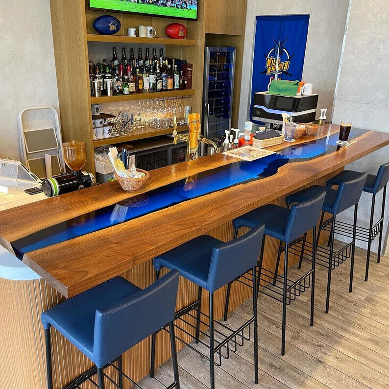 Wood Slab Bar Counter Tops