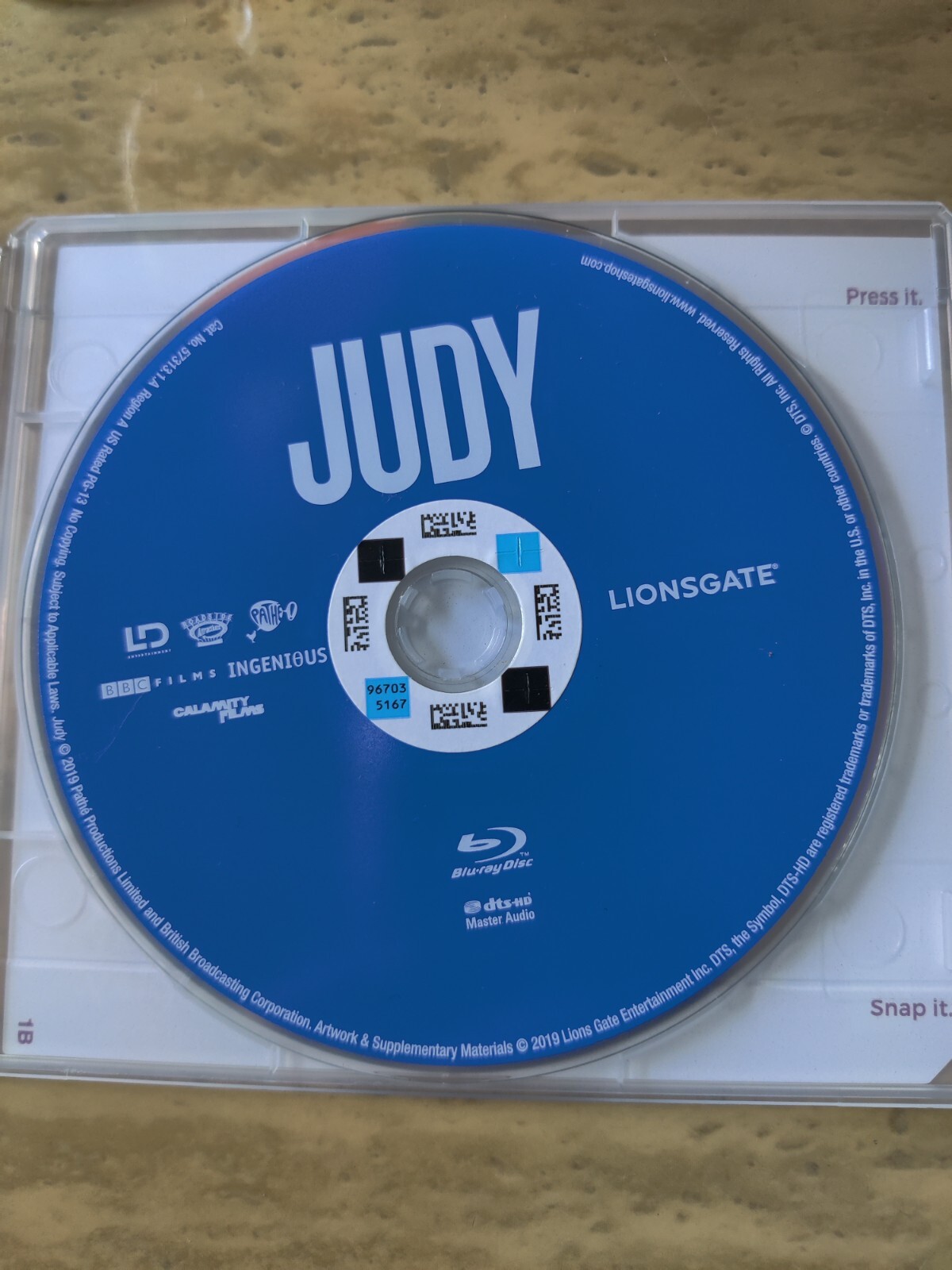 Judy - Disc Only (DVD, 2019) 31398312826| eBay