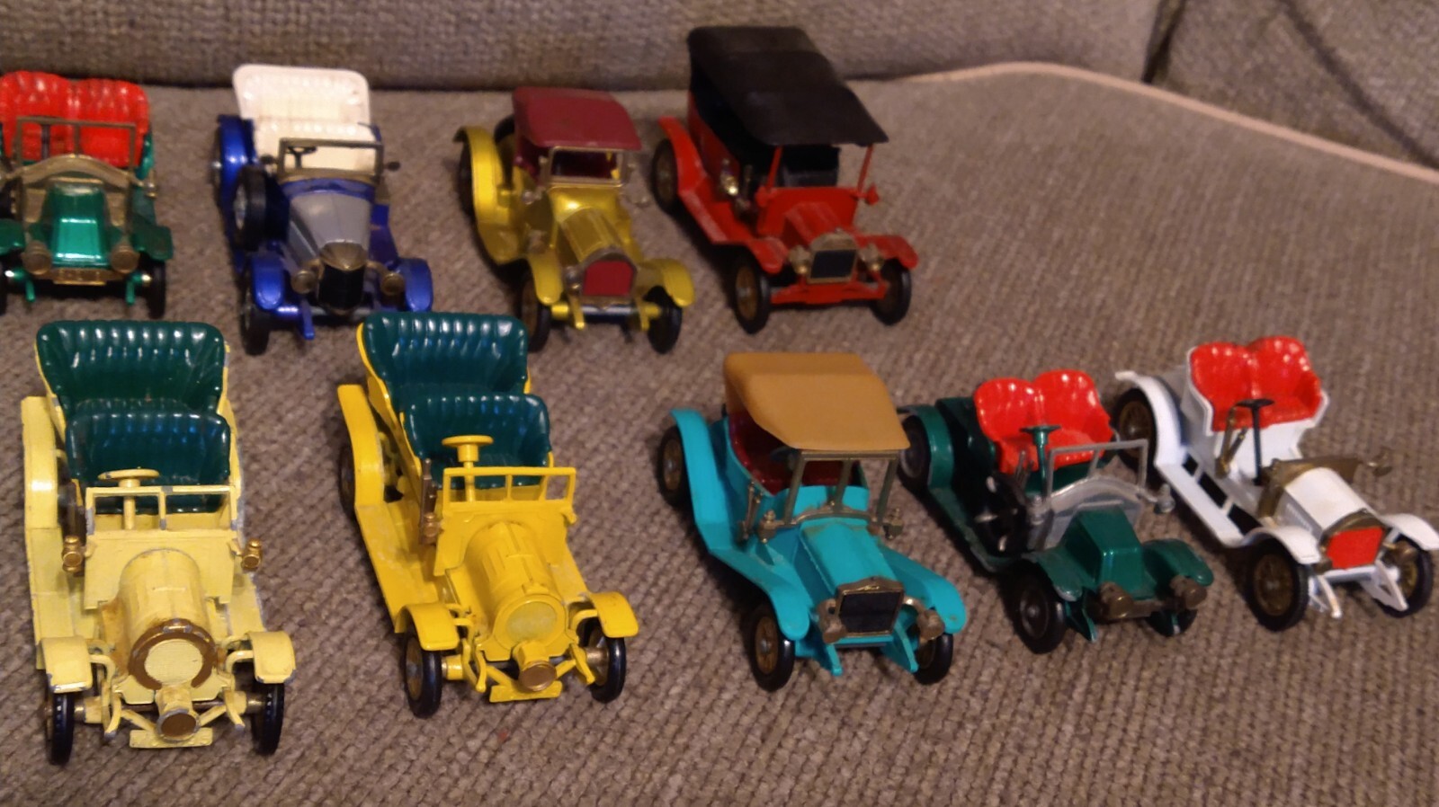 Lot of 13 Vintage Lesney Matchbox Models of Yesteryear Series - Made In ...