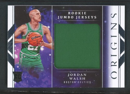 2023-24 JORDAN WALSH JERSEY PANINI ORIGINS ROOKIE RC JUMBO | eBay