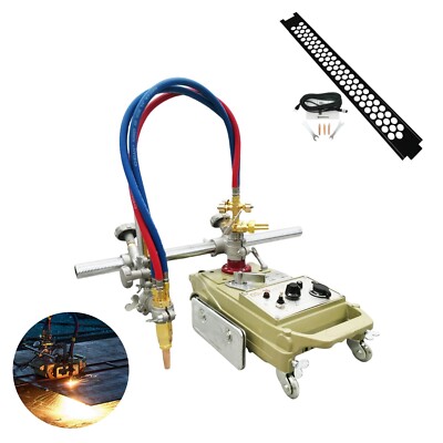 Torch Track Burner Portable handle Gas Cutting Machine Steel Plate Pipe ...
